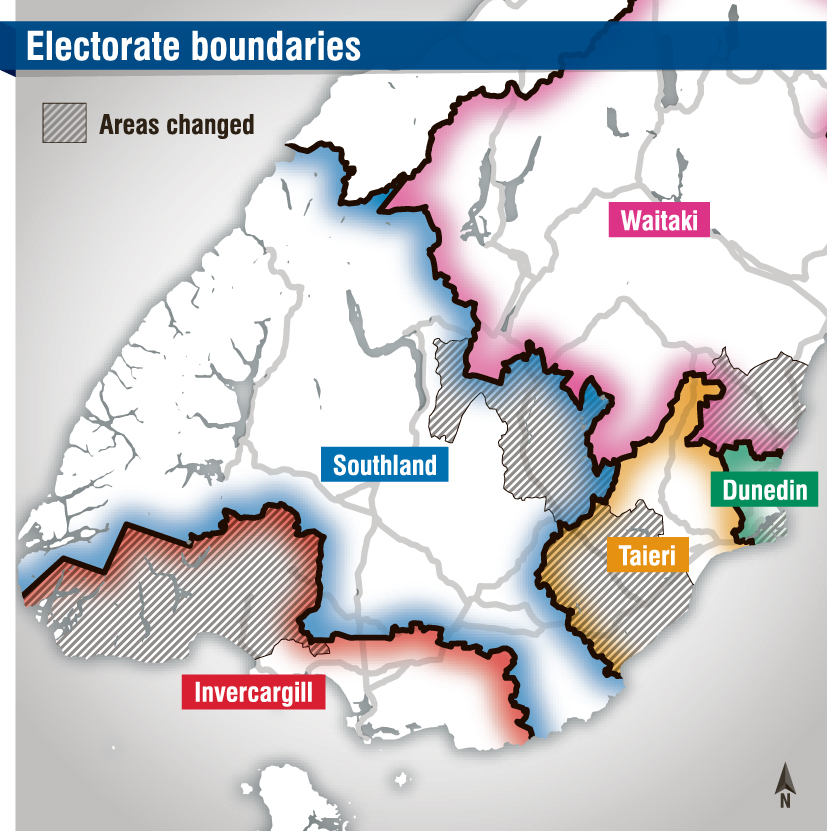 Significant changes to city seats | Otago Daily Times Online News
