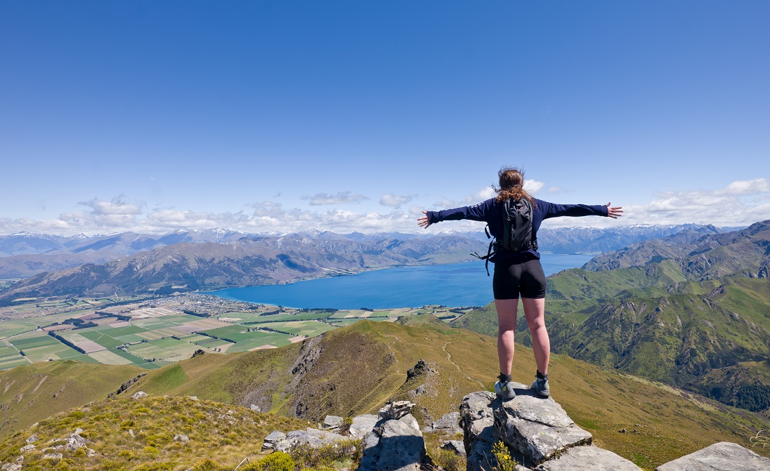 Above Lake Hawea from Grandview peak | Otago Daily Times Online News