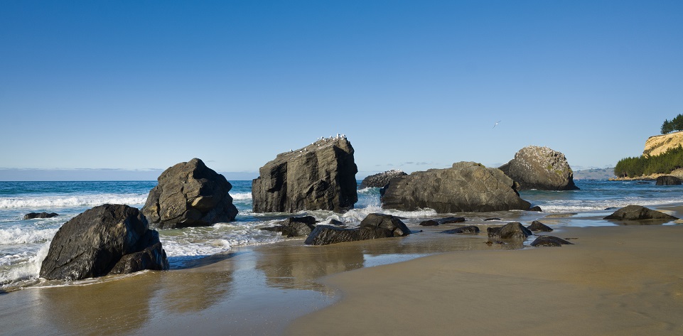 Rock formation at Karitane beach | Otago Daily Times Online News