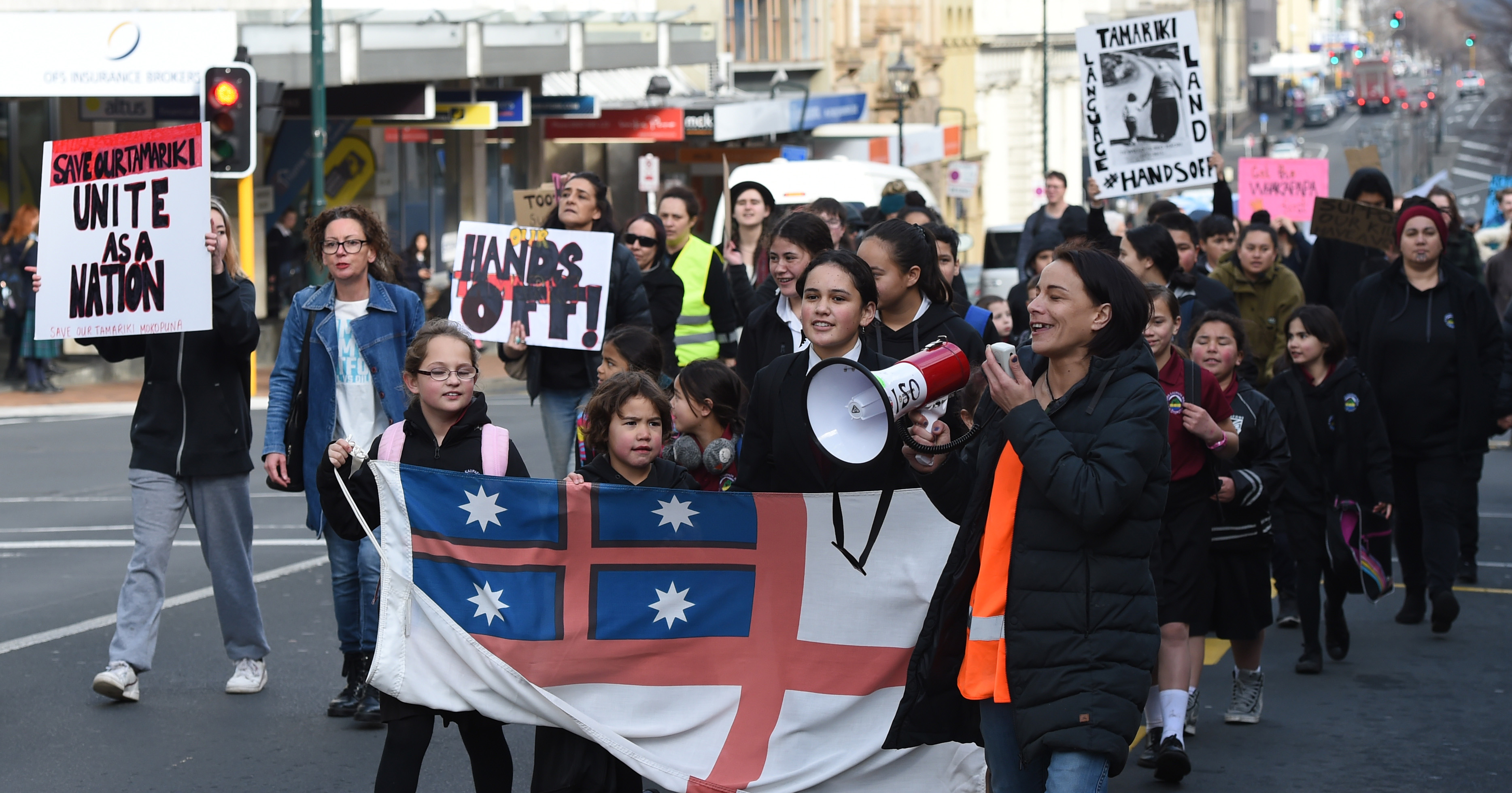 Dunedin protesters join Oranga Tamariki march | Otago Daily Times ...