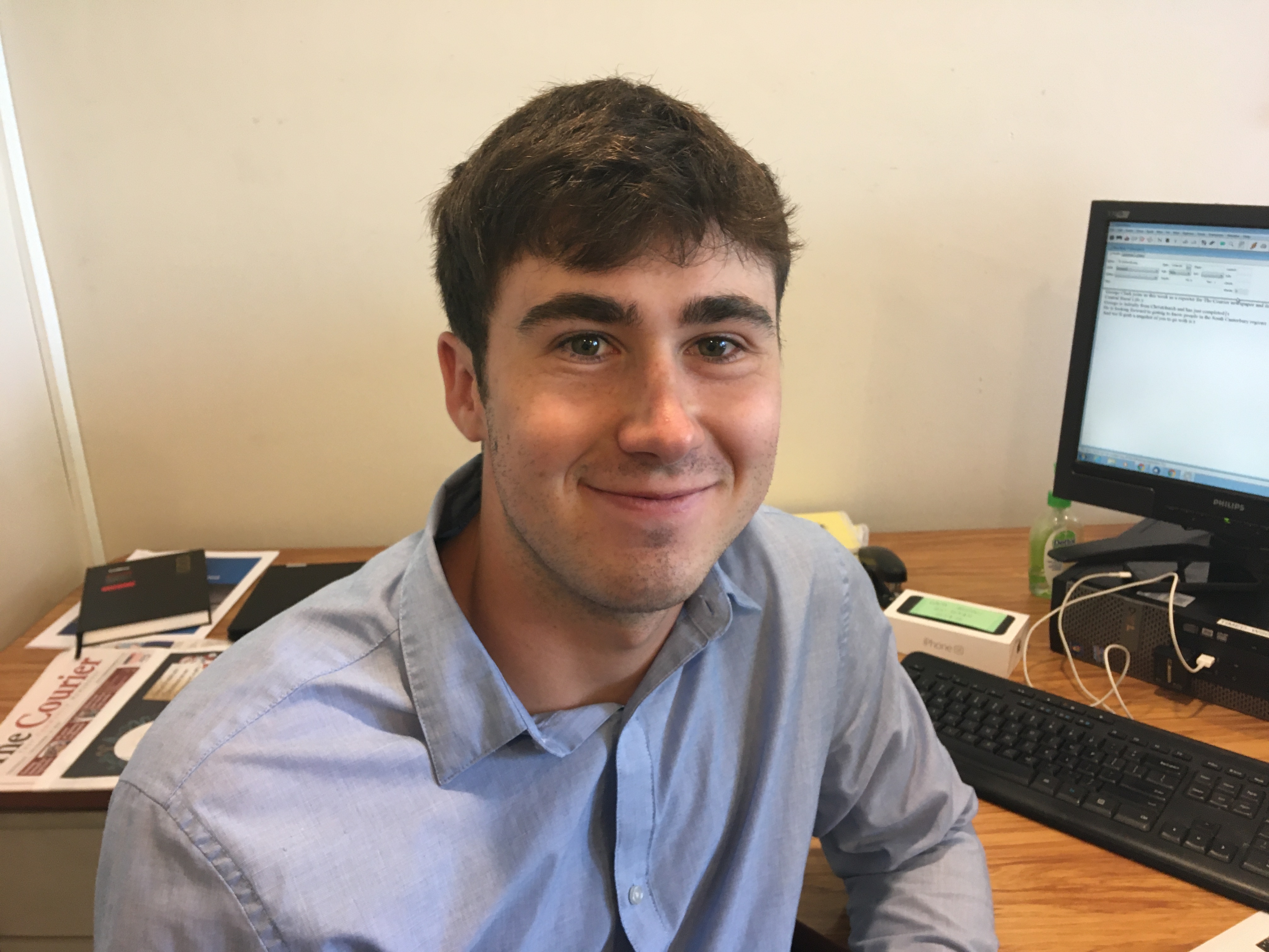 georgeclarkreporter.jpg | Otago Daily Times Online News