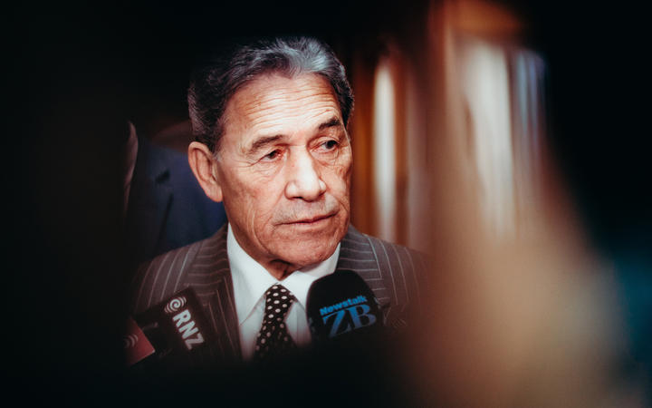 Winston Peters on shots of reporters: 'We took the photographs' | Otago ...