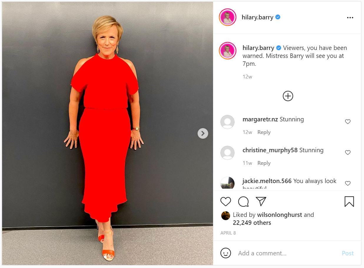 'Leave pass': Hilary Barry has awkward encounter with fan's wife ...