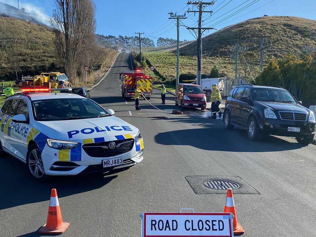 Crews, chopper extinguish Oamaru fire | Otago Daily Times Online News