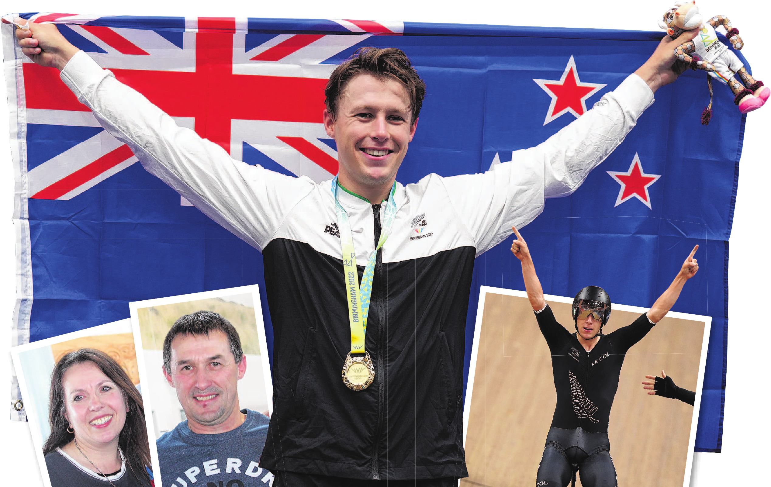Cycling gold proud moment for parents | Otago Daily Times Online News