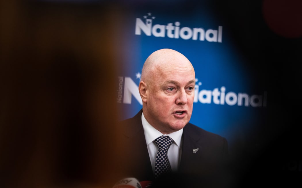 Luxon touts 'tremendous progress' as personal polling falls | Otago ...