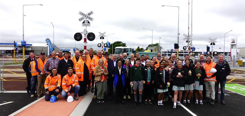Traffic signals switched on as intersection upgrade finally finished ...