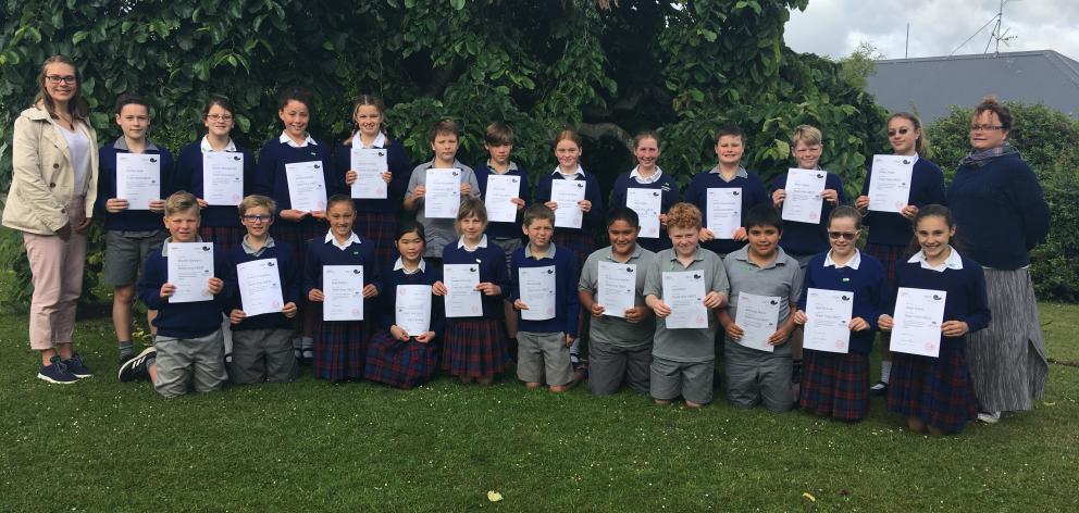 Awards recognise pupils' harbour health efforts | Otago Daily Times ...