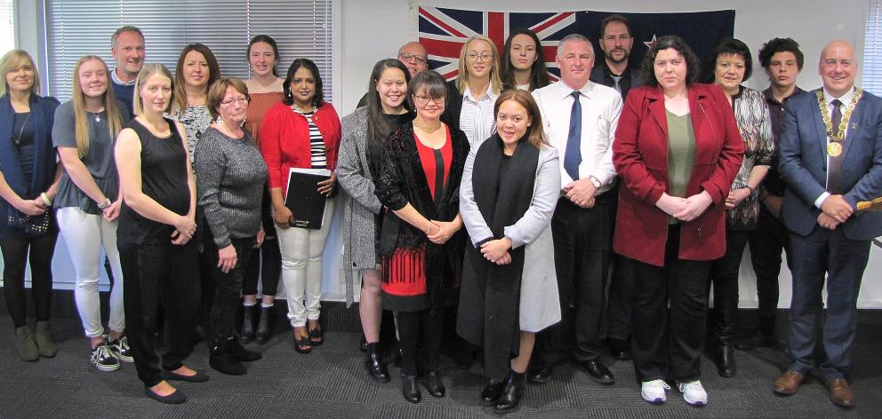 Mayor welcomes 19 citizens to ‘brotherhood and sisterhood’ | Otago ...