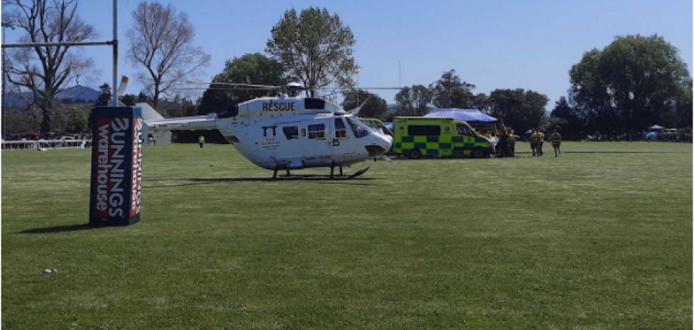 Rugby player dies during centennial celebration match | Otago Daily ...