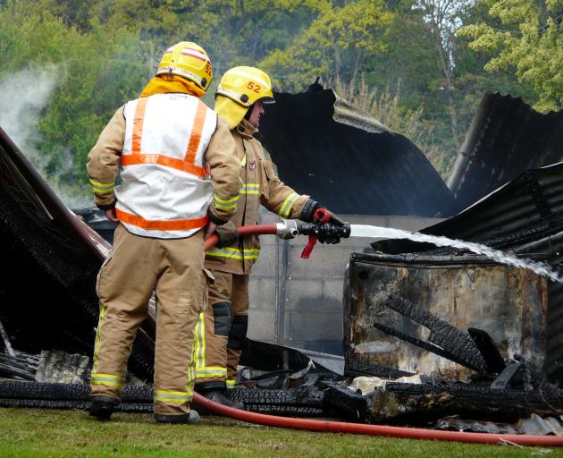 Storage shed destroyed in Kaitangata fire | Otago Daily Times Online News