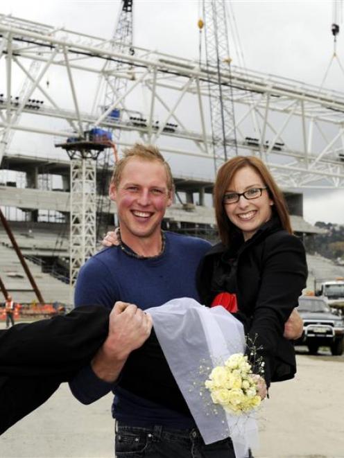 Eyeing stadium as wedding venue | Otago Daily Times Online News