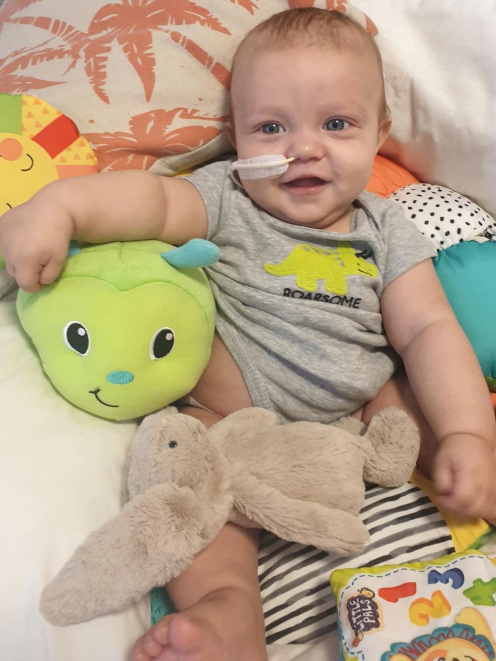 'Every parent's worst nightmare': Newborn with rare cancer fighting for ...