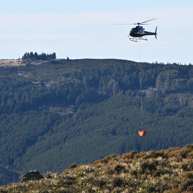 Helicopter delivery helps to finish track | Otago Daily Times Online News
