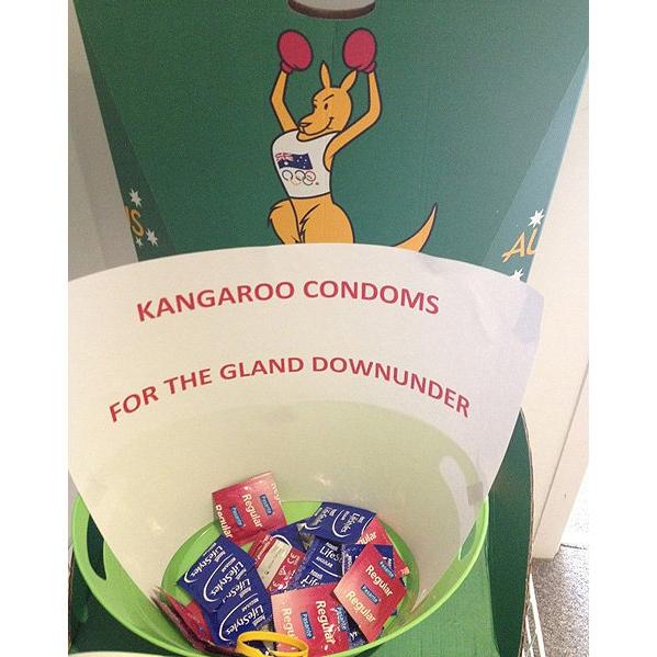 Kangaroo condoms get hop on Olympic organisers | Otago Daily Times ...