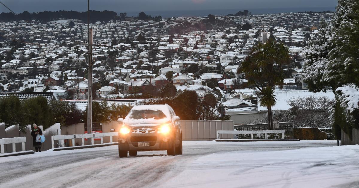 Possible snow for Dunedin hill suburbs | Otago Daily Times Online News