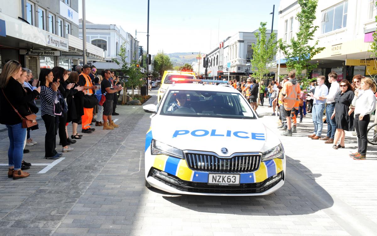 Paving the way: George block opens | Otago Daily Times Online News