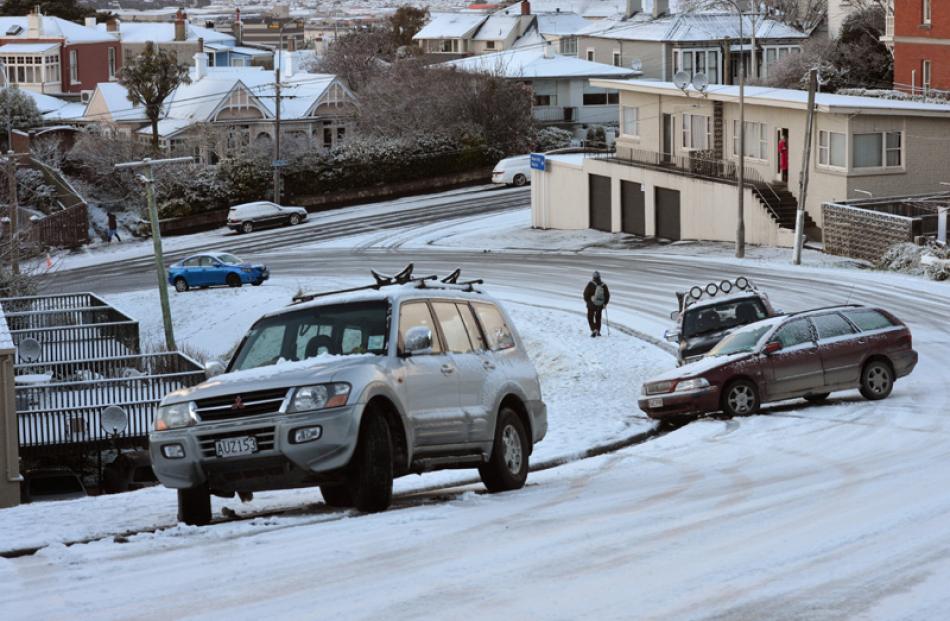 Snow in Dunedin on Friday | Otago Daily Times Online News